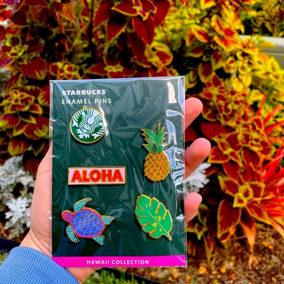 Starbucks | Other | New Starbucks Aloha Hawaii Exclusive Enamel Pins ...